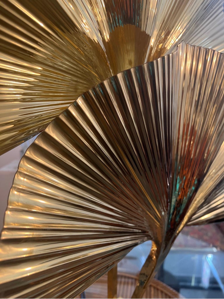 Large Tommaso Barbi Ginkgo Table Lamp For Sale at 1stDibs