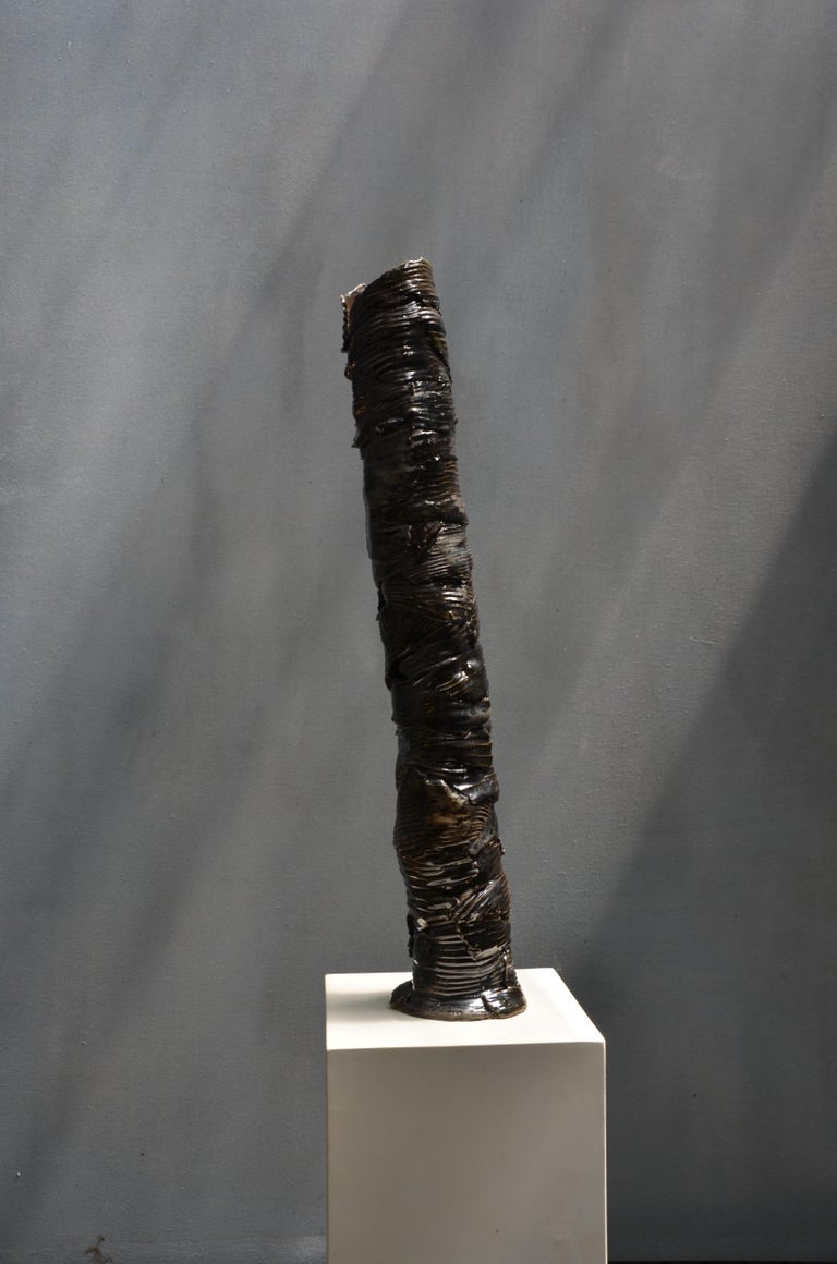 Large Torre Buding 05 Sculpture by Vica Ceramica For Sale at 1stDibs