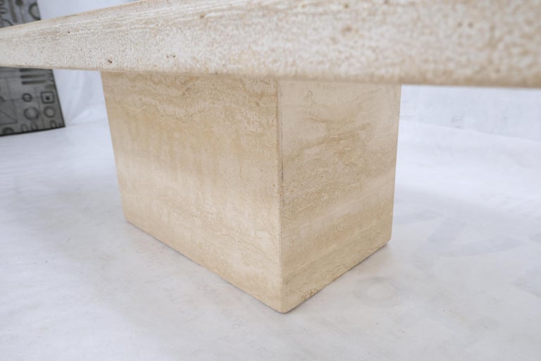 Large Travertine Rectangle Coffee Table at 1stDibs | travertine coffee ...