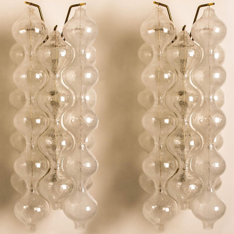 Large Tulipan Wall Lamps or Sconces by J.T. Kalmar For Masashi For Sale ...