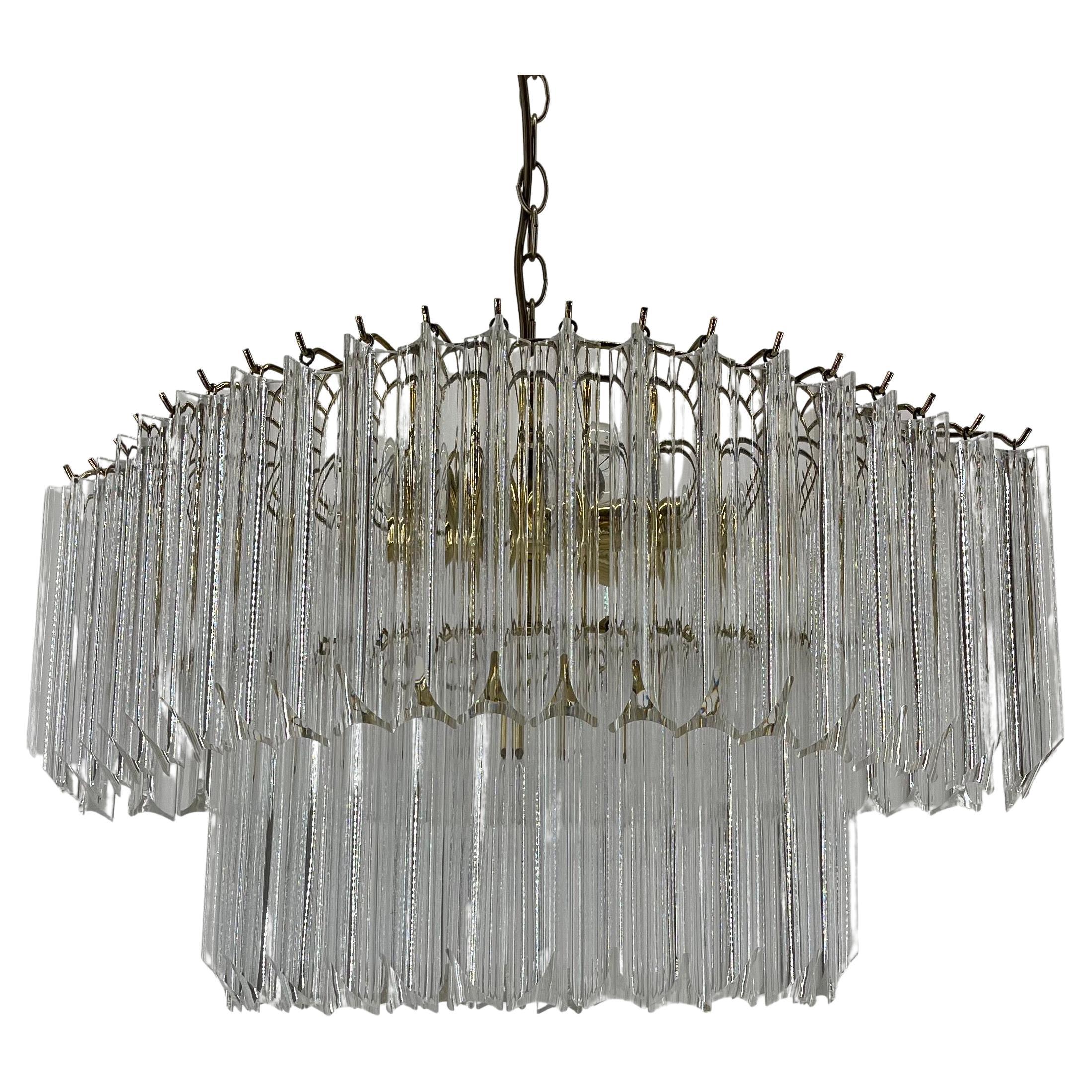 Large Two Tiered Faux Coral Chandelier at 1stDibs
