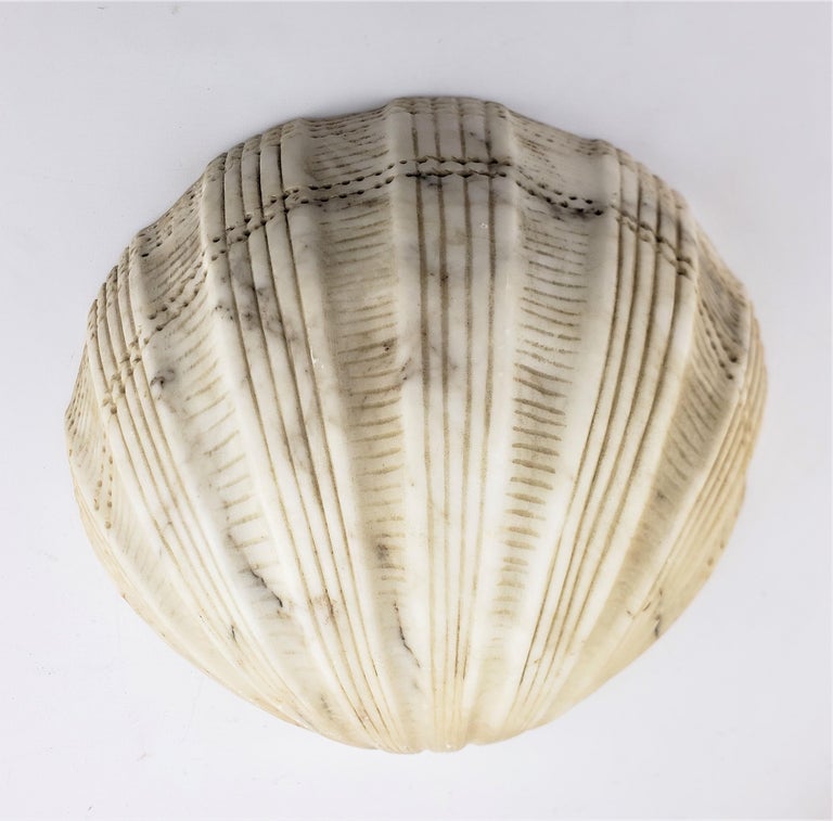 Large Umberto Stiaccini Carved Alabaster 'La Perla' Lighted Sculpture ...