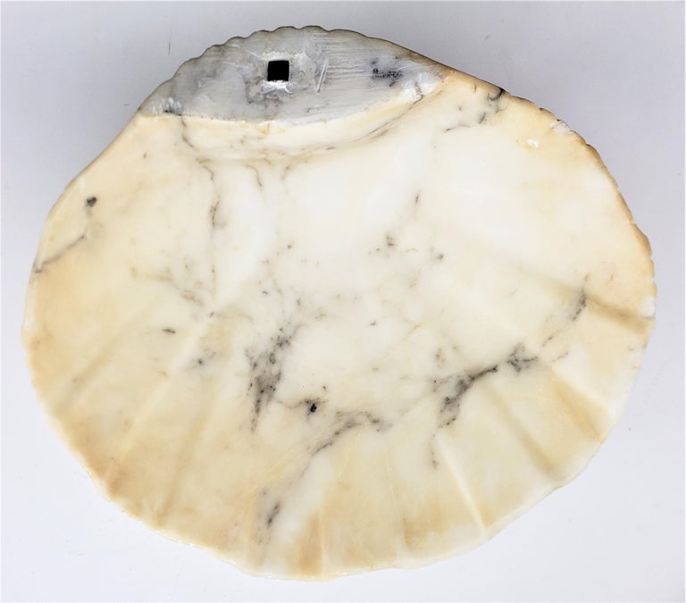 Large Umberto Stiaccini Carved Alabaster 'La Perla' Lighted Sculpture ...