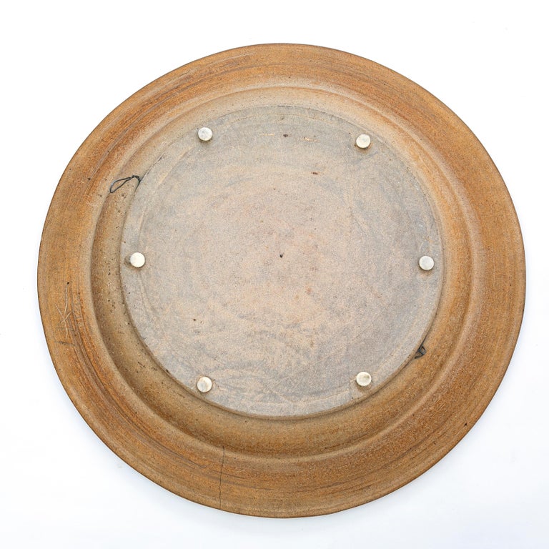 Large Unique Kähler Stoneware Dish For Sale at 1stDibs