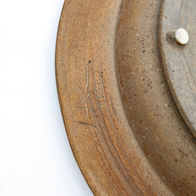 Large Unique Kähler Stoneware Dish For Sale at 1stDibs