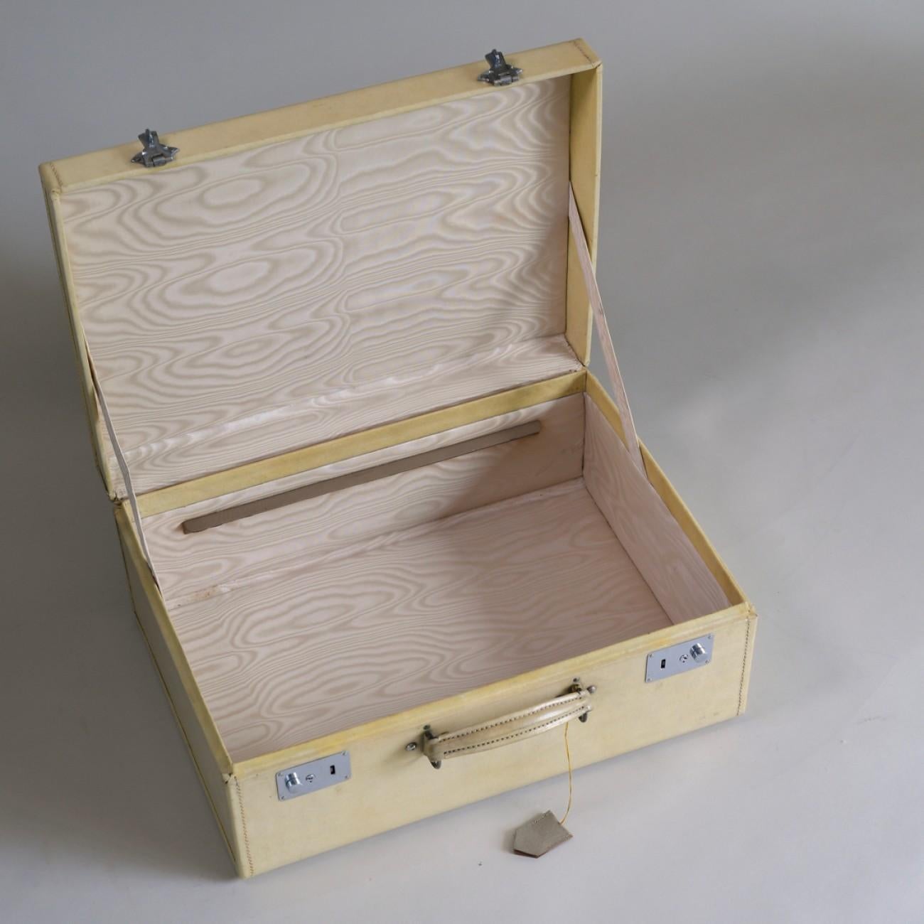 Large Vellum Suitcase, circa 1920 For Sale at 1stDibs | velum suitcase