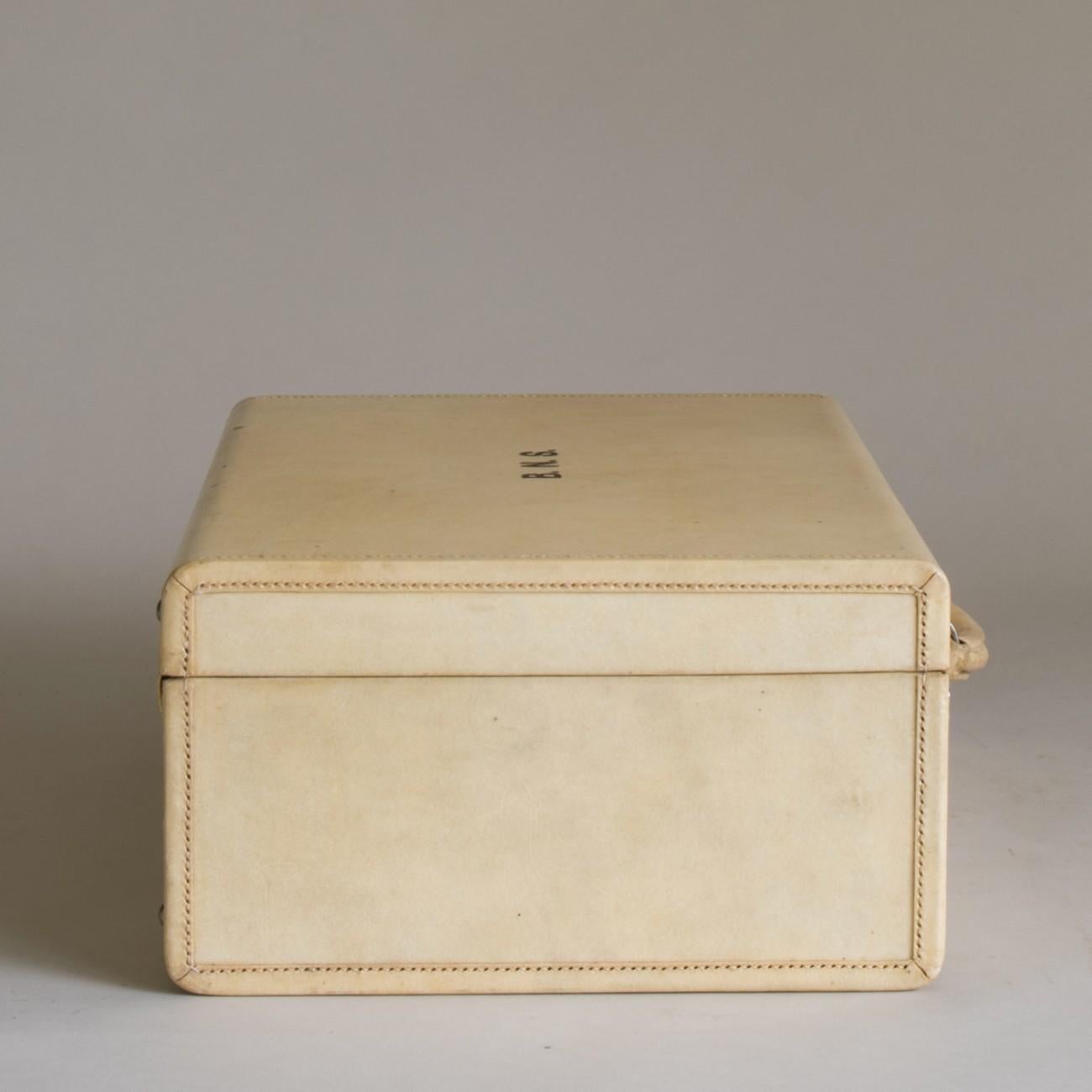 Large Vellum Suitcase, circa 1920 For Sale at 1stDibs | velum suitcase