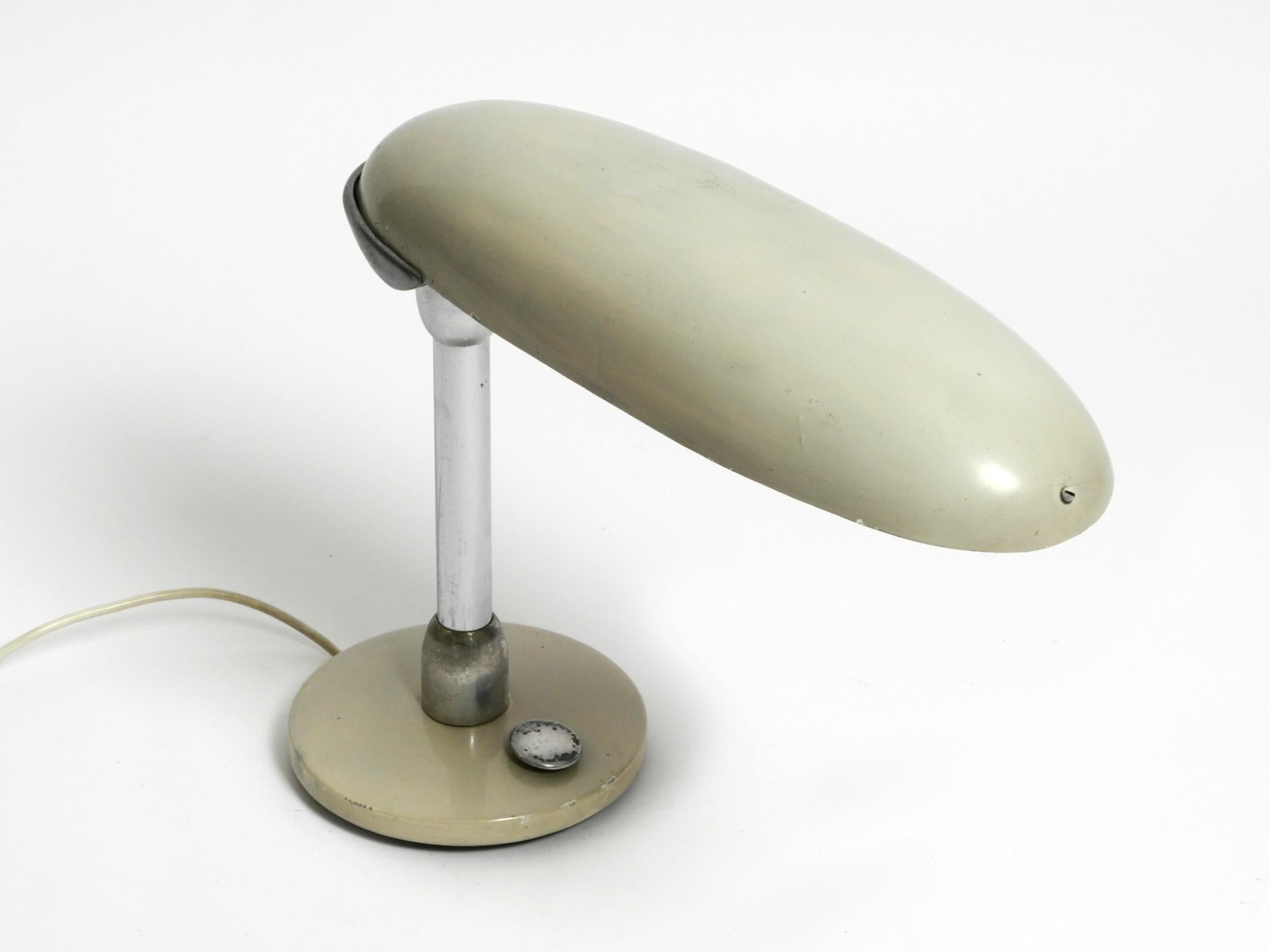 Large very rare heavy 1940s Streamline Design table lamp from the USA ...