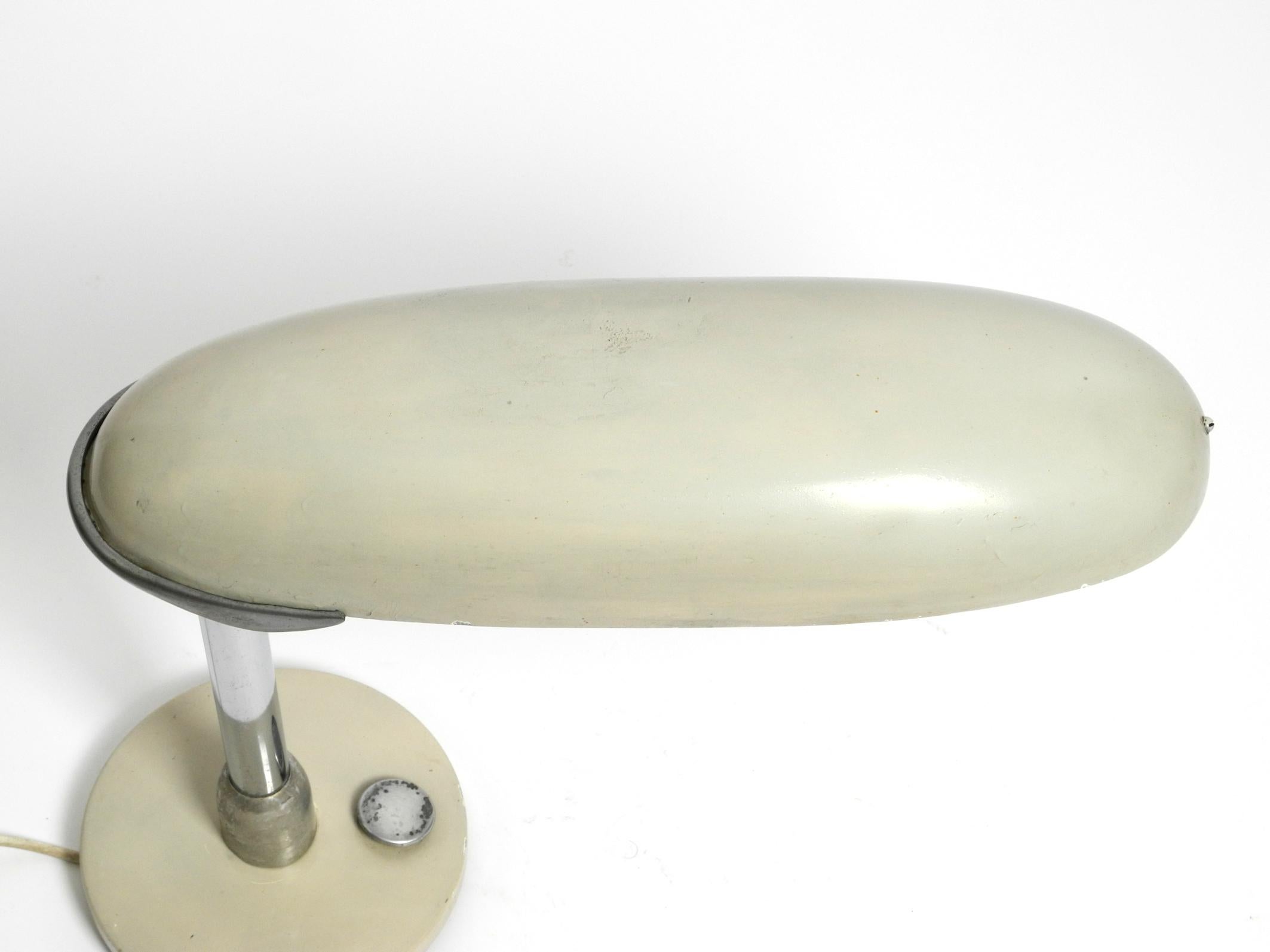 Large very rare heavy 1940s Streamline Design table lamp from the USA ...
