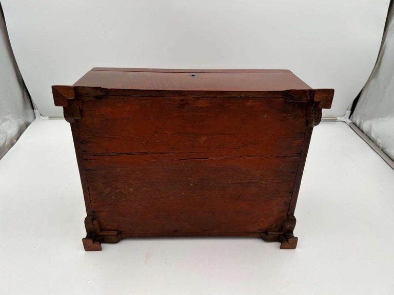 Large Victorian Box, Mahogany on Oak, England, circa 1840 For Sale at ...