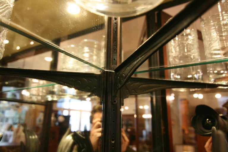 Large Victorian Display Cabinet, Mahogany Shop Showcase, England, circa ...