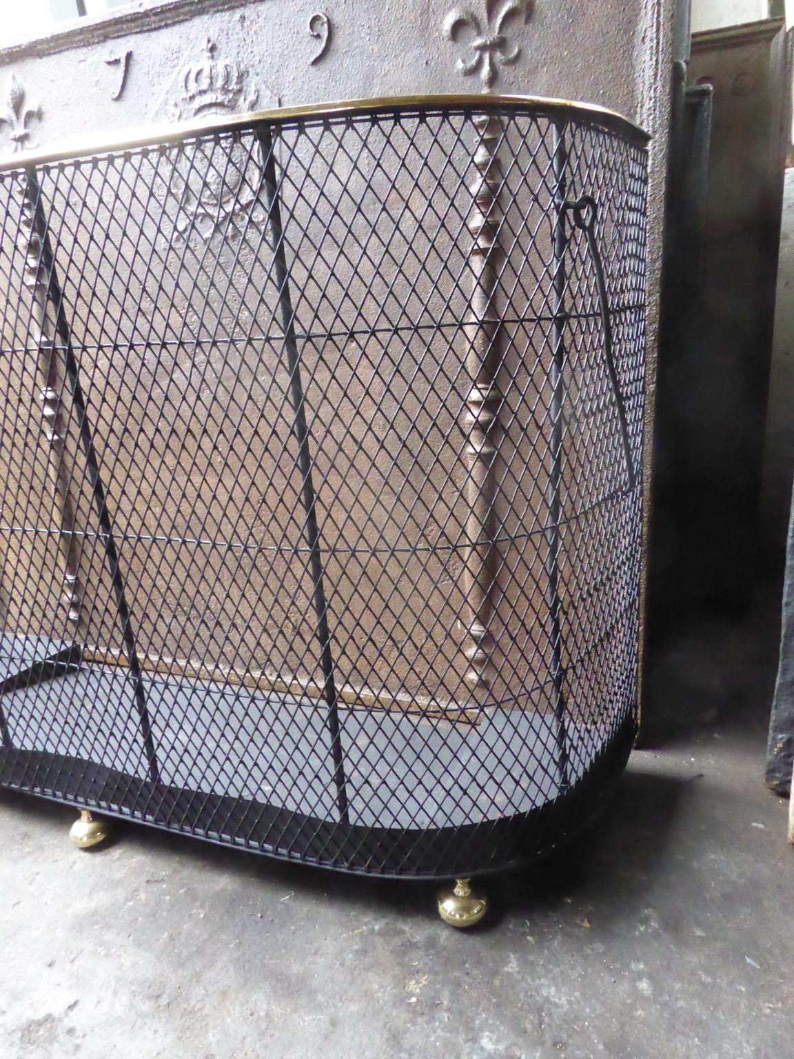 Large Victorian Fireplace Guard, 19th Century at 1stDibs