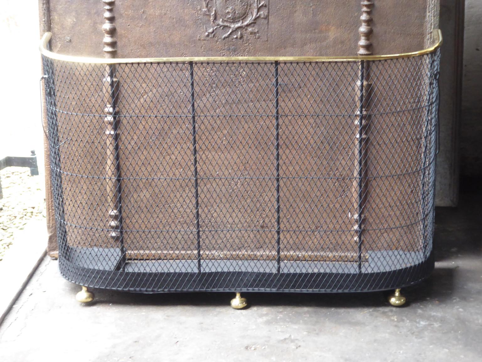 Large Victorian Fireplace Guard, 19th Century at 1stDibs