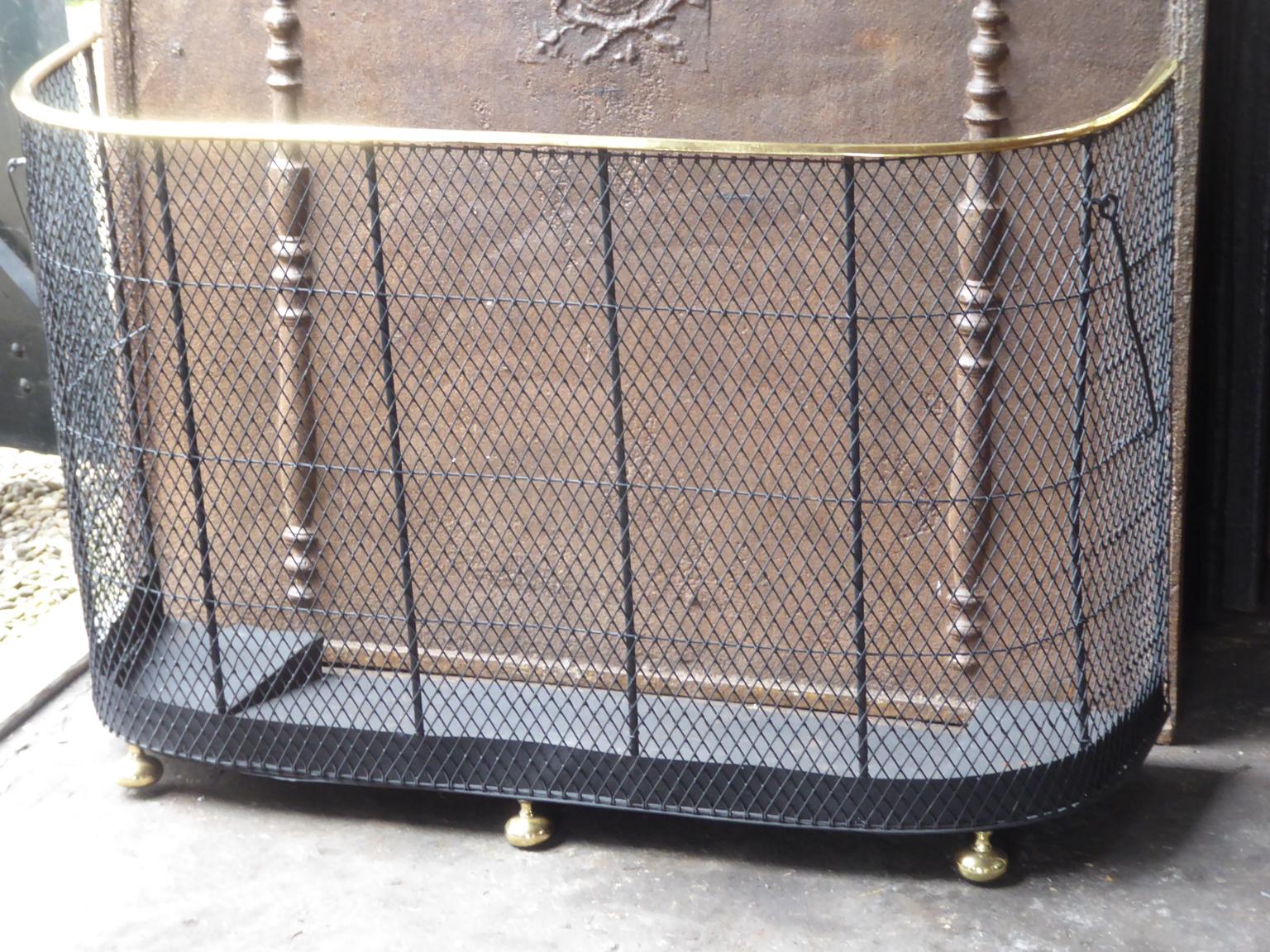 Large Victorian Fireplace Guard, 19th Century at 1stDibs