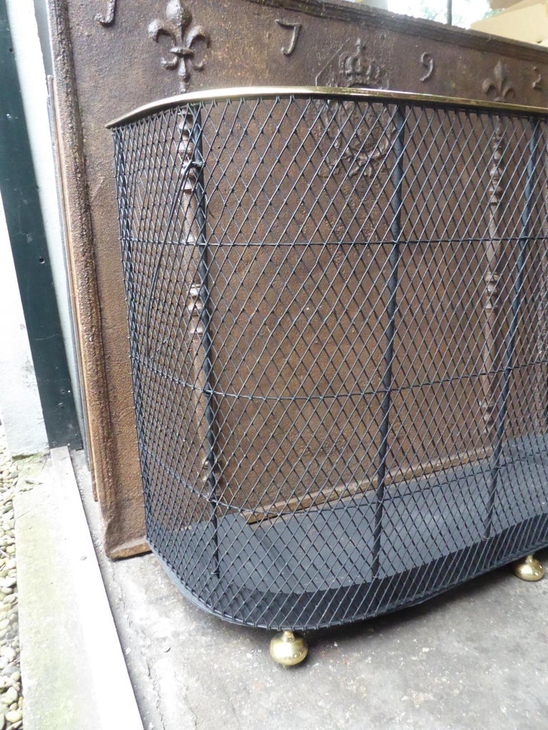 Large Victorian Fireplace Guard, 19th Century For Sale at 1stdibs