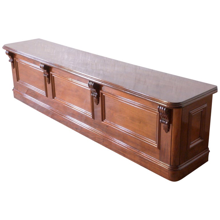 Large Victorian Mahogany Bar/Counter at 1stDibs