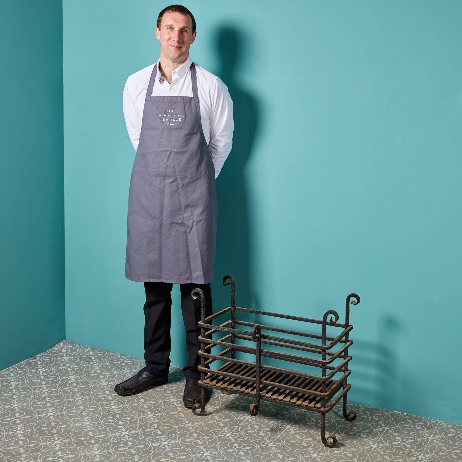 Large Victorian Revival Wrought Iron Fire Brazier For Sale at 1stDibs