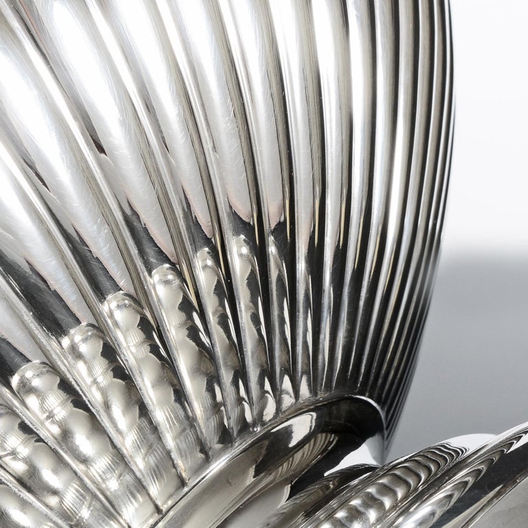 Large Victorian silver punch bowl For Sale at 1stDibs