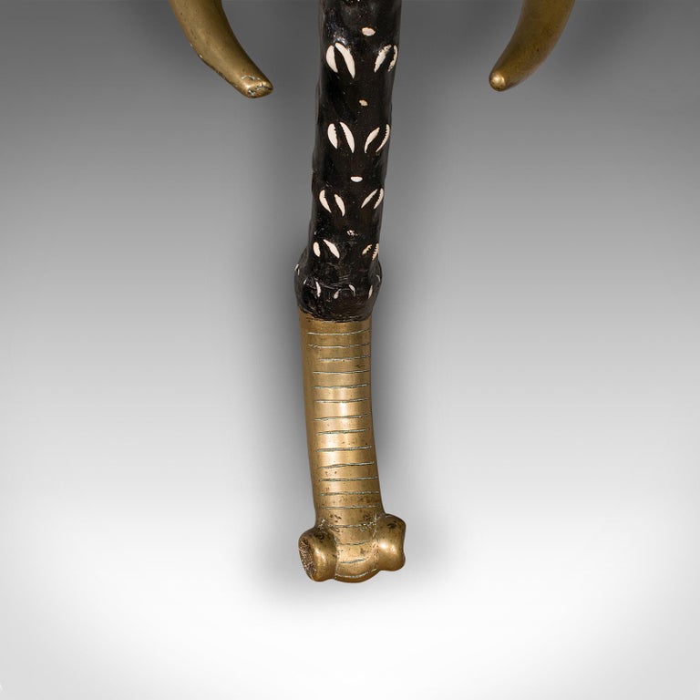 Large Vintage Bamileke Elephant Mask, Cameroon, Decorative, Tribal ...