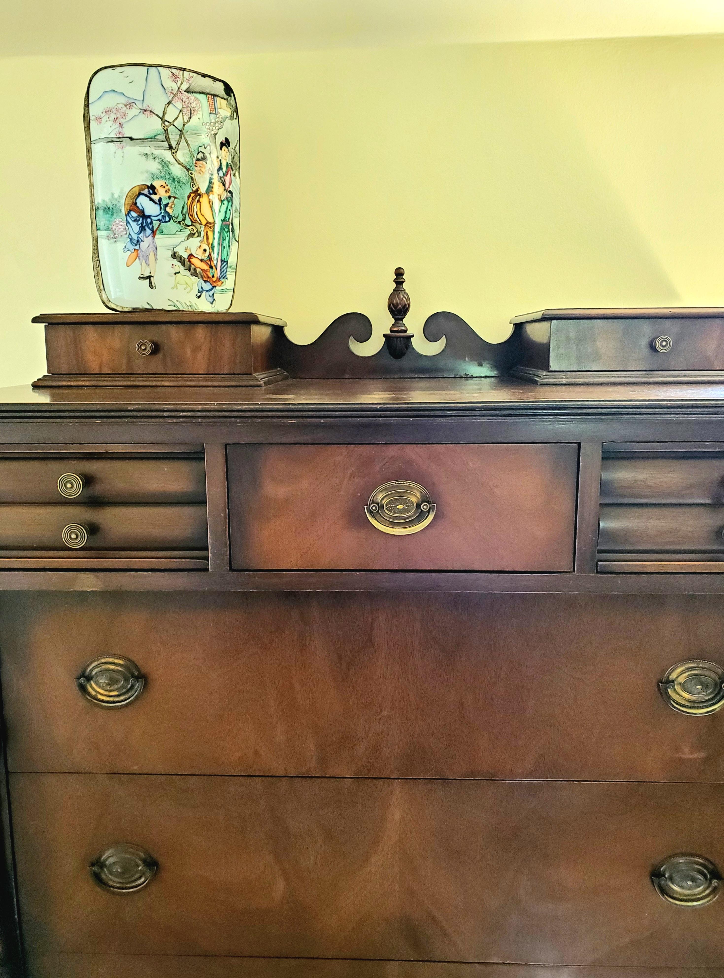 Antique Chinese Porcelain Vase Shard Box For Sale at 1stDibs