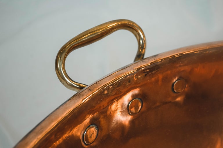 Large Vintage Copper Bowl at 1stDibs