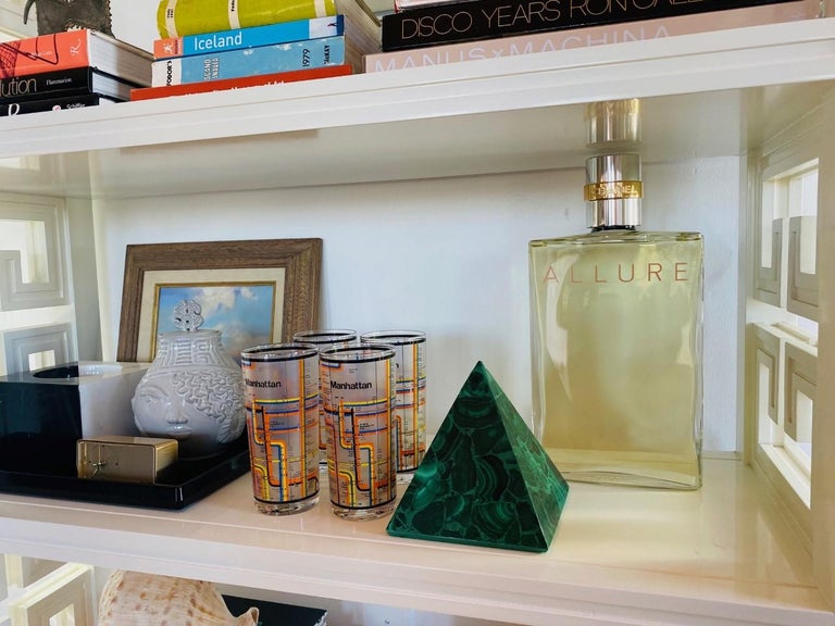 Large Vintage Glass Factice Allure by Chanel For Sale at 1stDibs