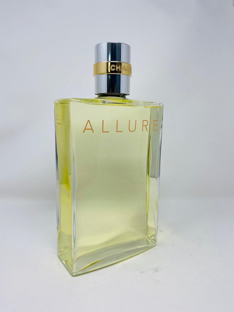 Large Vintage Glass Factice Allure by Chanel For Sale at 1stDibs