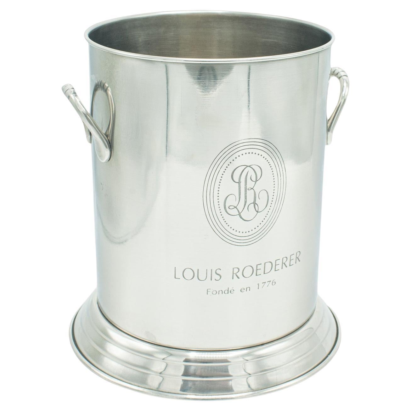 Large Silver Ice Bucket, Italy, 1940s For Sale at 1stDibs