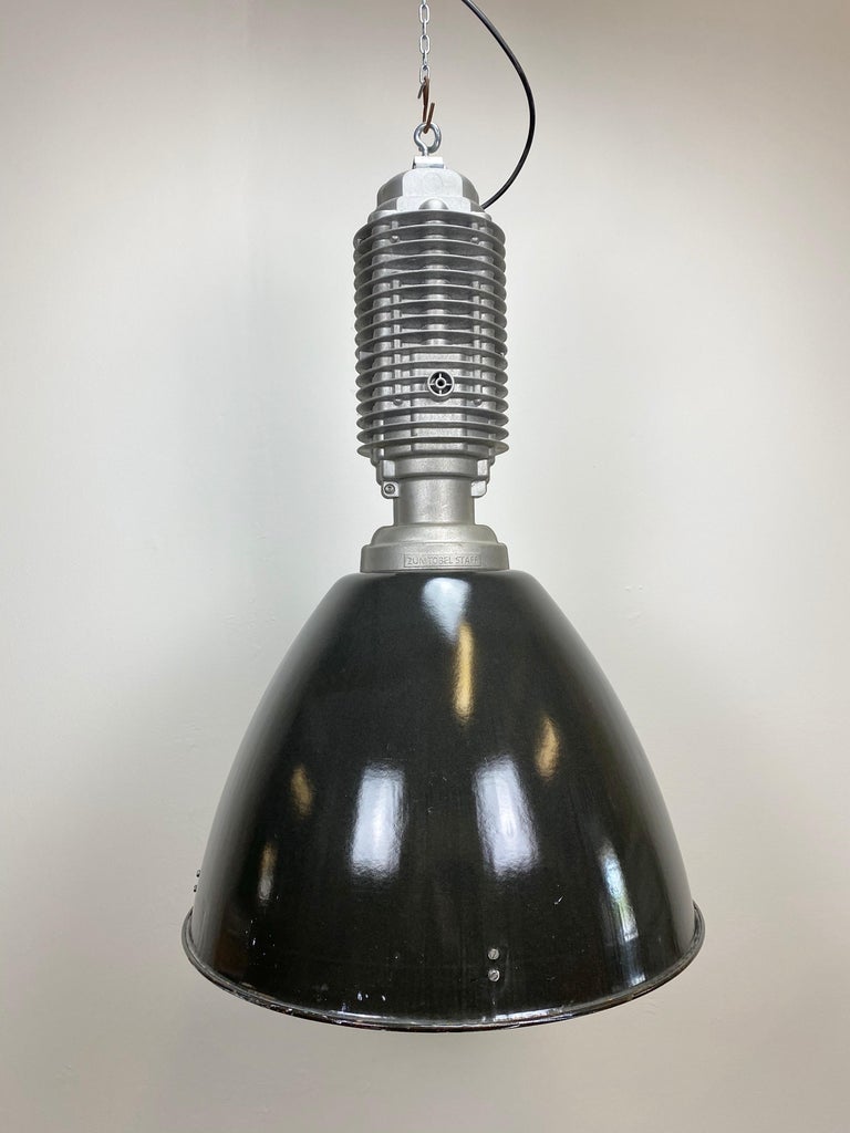Large Vintage Industrial Factory Hanging Lamp at 1stDibs | hanging lamp ...
