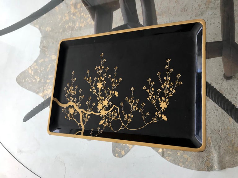 Large Vintage Japanese Lacquer Tray at 1stDibs | japanese lacquer trays ...
