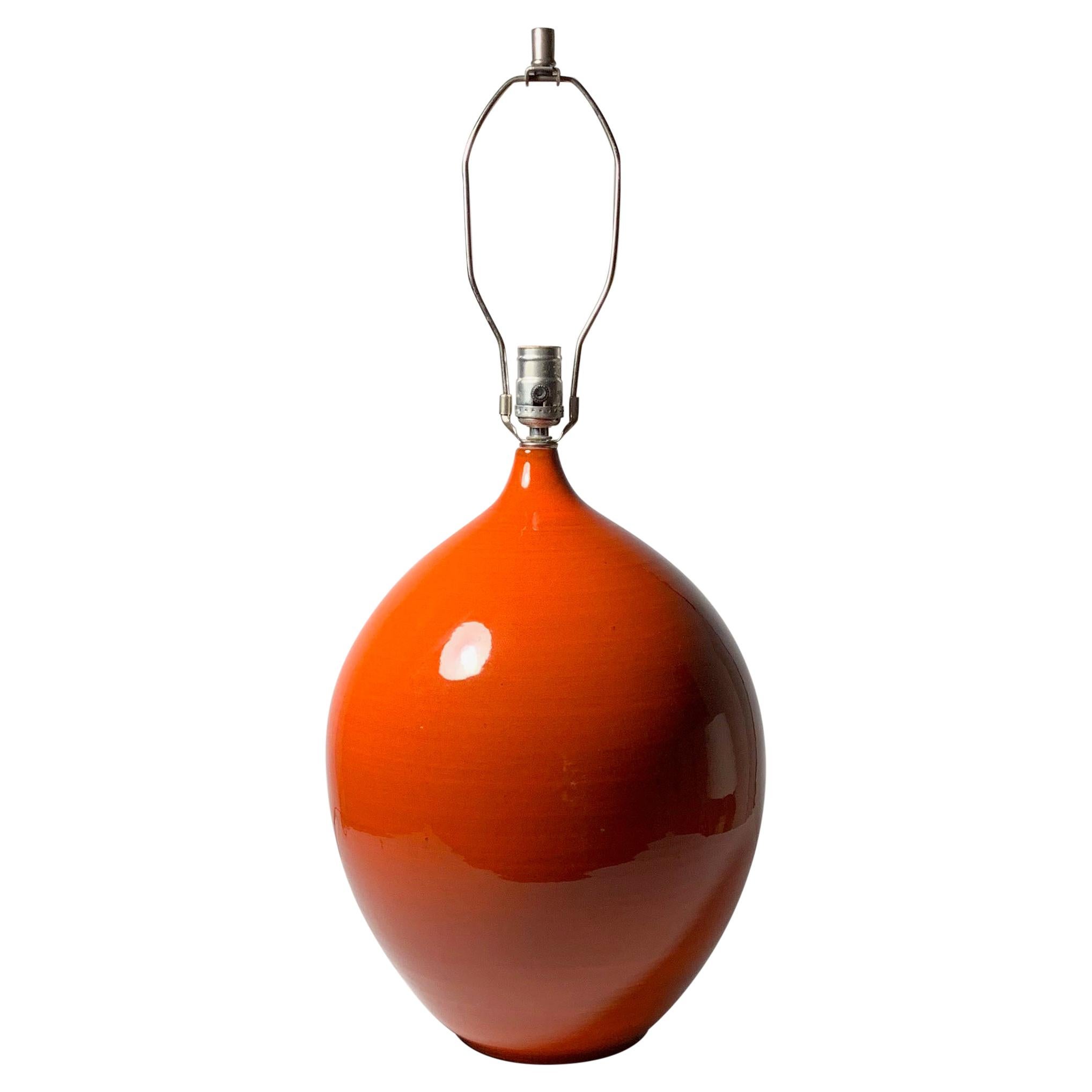 Ceramic Table Lamp by Jacques et Dani Ruelland, 1960s For Sale at 1stDibs