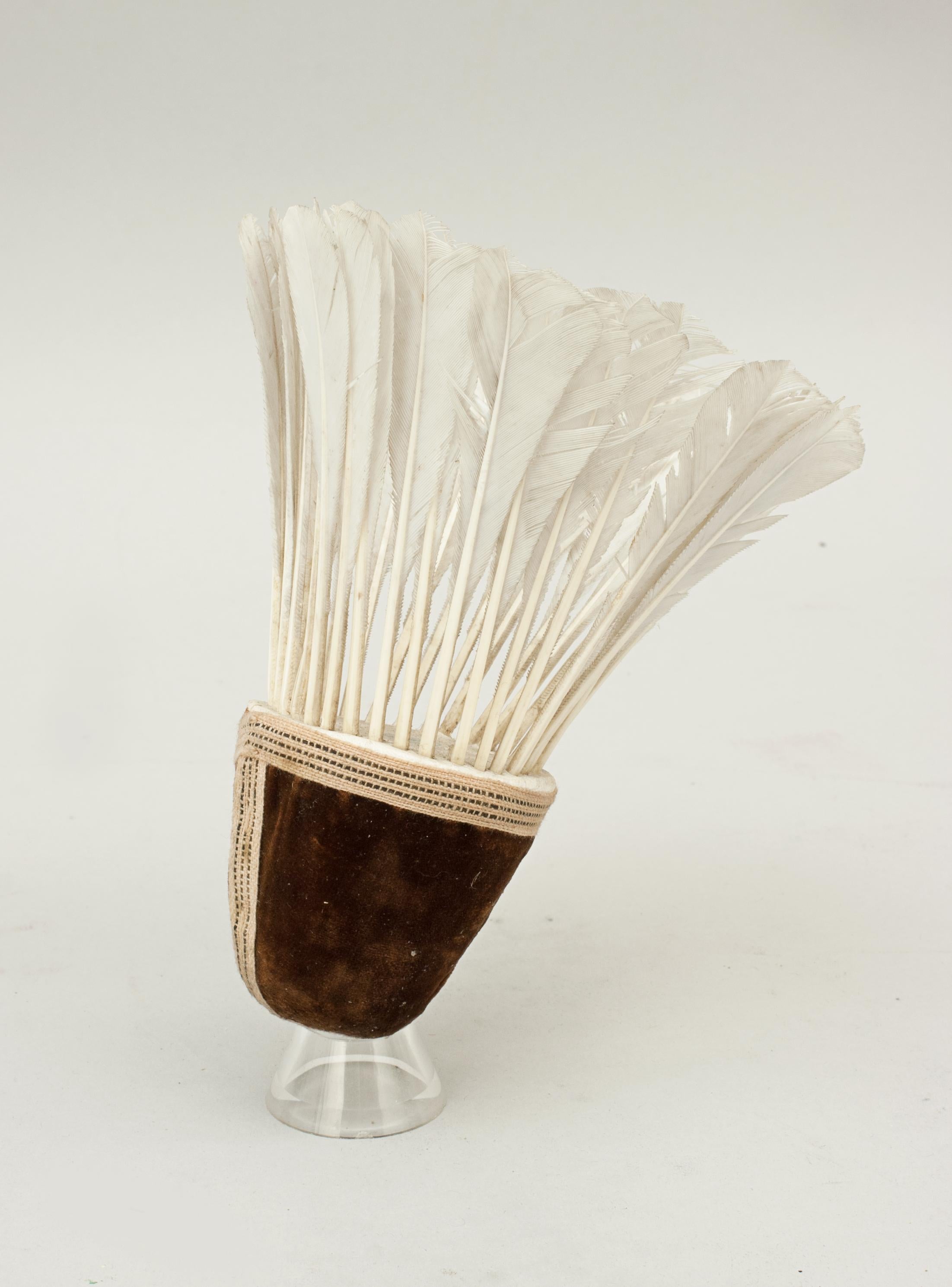 Large Vintage Plombē Battledore Badminton Shuttlecock at 1stDibs ...