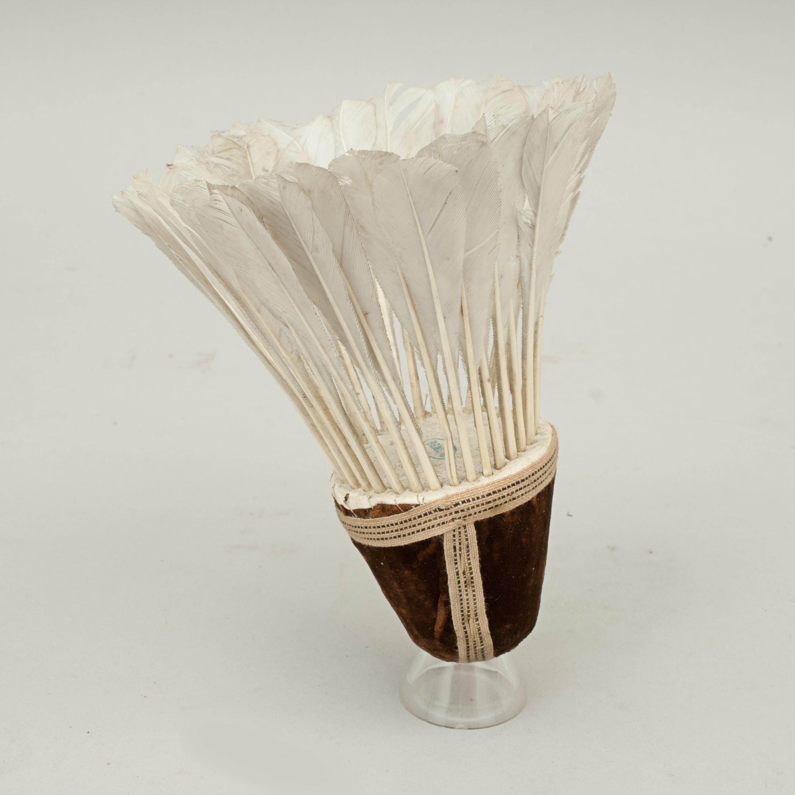 Large Vintage Plombē Battledore Badminton Shuttlecock at 1stDibs ...