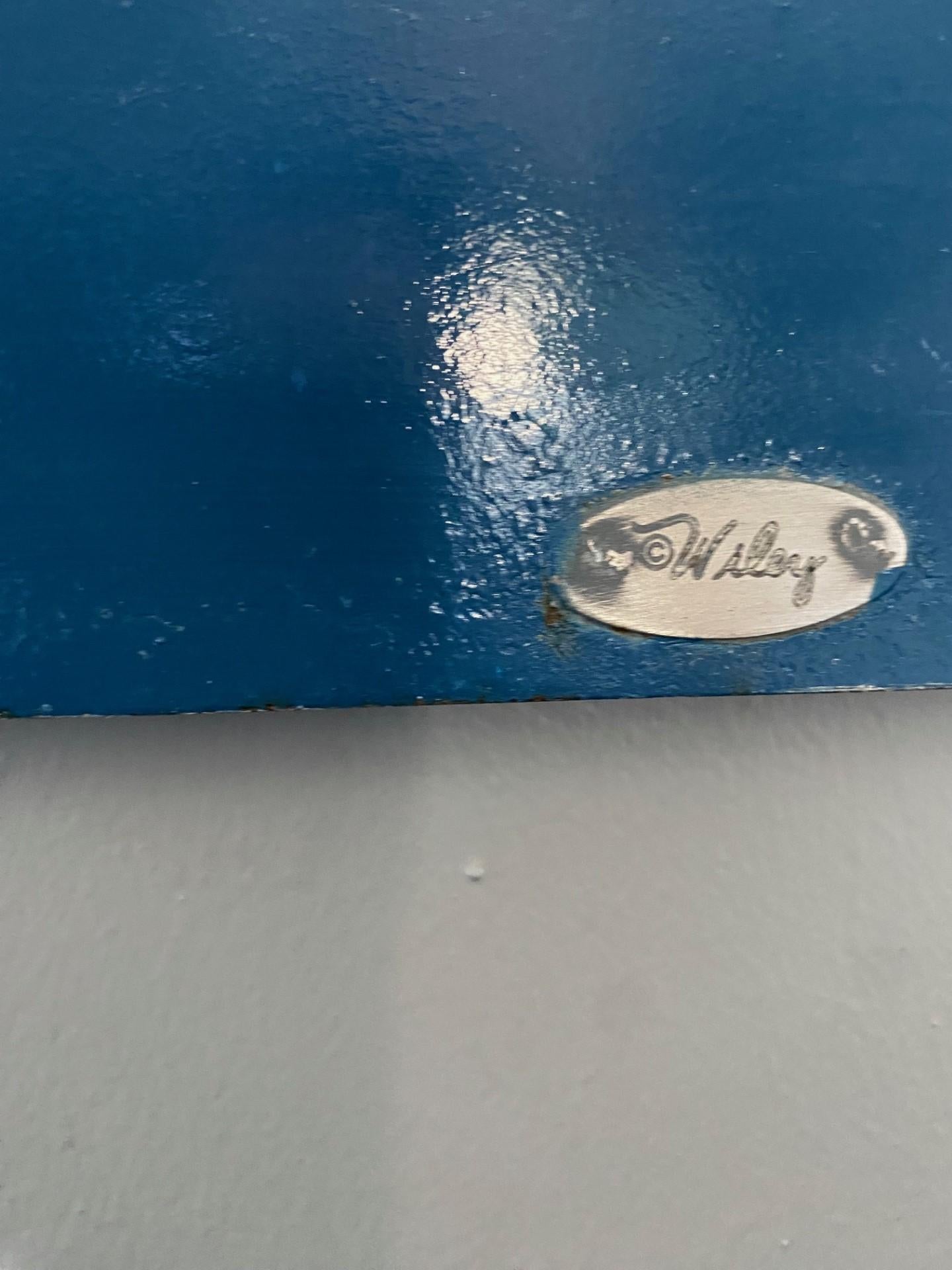 Large Vintage Sailing Boat Wall Sculpture by Wiley For Sale at 1stDibs