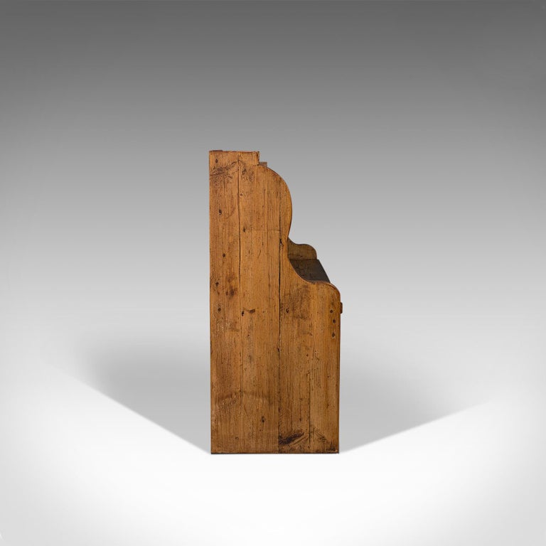 Large Vintage Settle, French, Provincial, Bench, Pew, Midcentury, circa ...