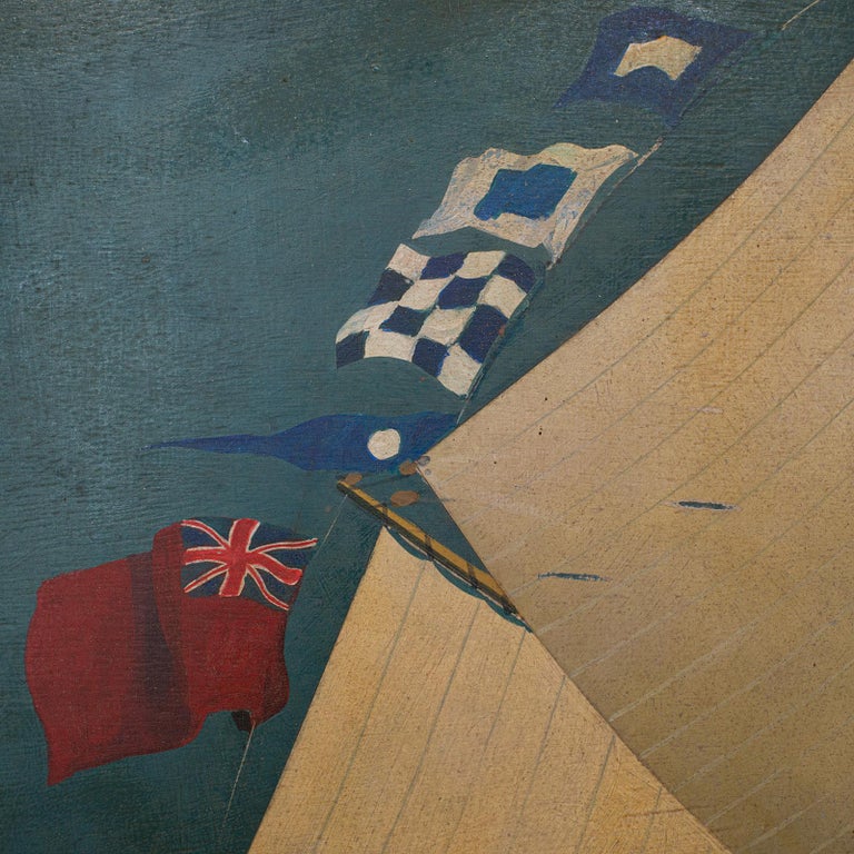 Large Vintage Ship Pub Sign, English, Pine, Bar, Billboard, Maritime ...