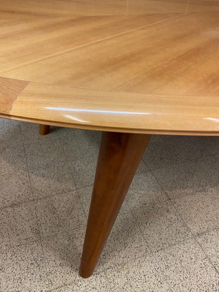 large walnut table circa 1960 , For Sale at 1stDibs