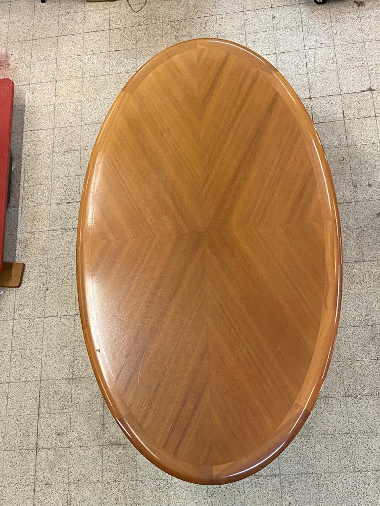 large walnut table circa 1960 , For Sale at 1stDibs