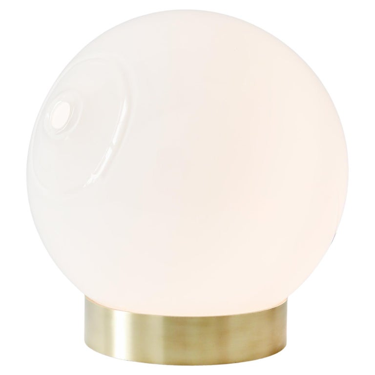 Large White Once Table Lamp by SkLO For Sale at 1stDibs