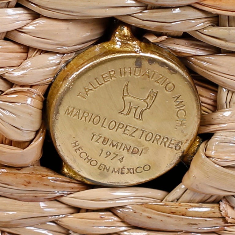 Large Wicker Alligator at 1stDibs