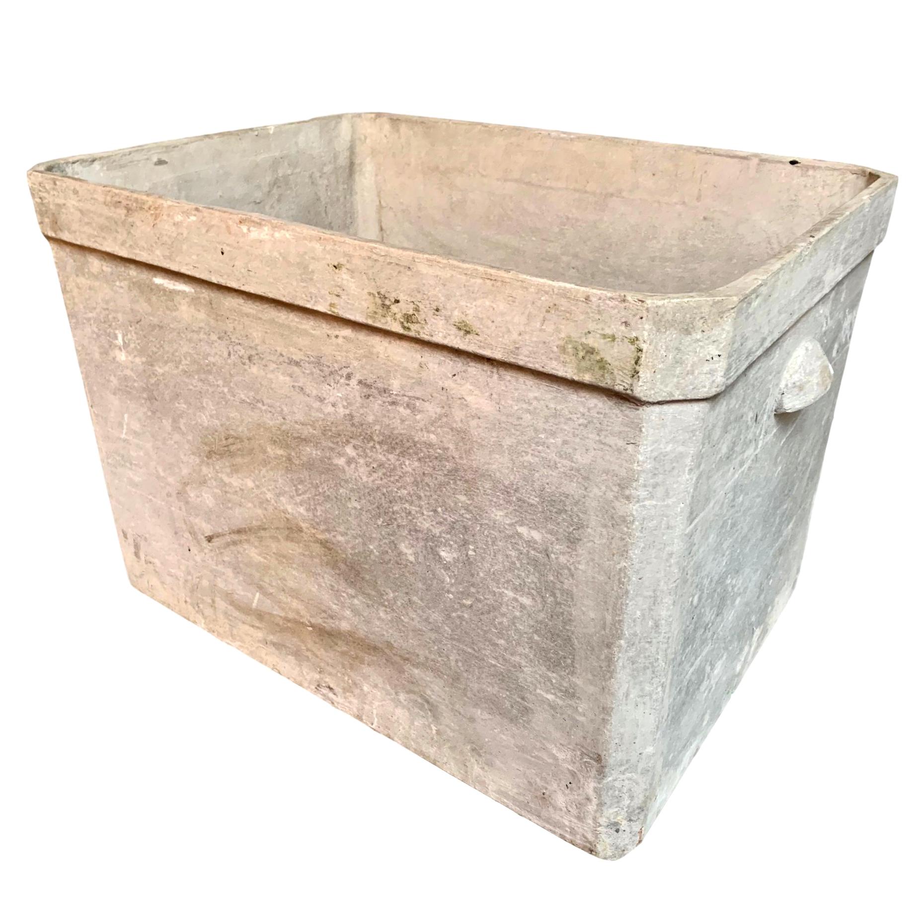 Antique Concrete Planters (pair) at 1stDibs
