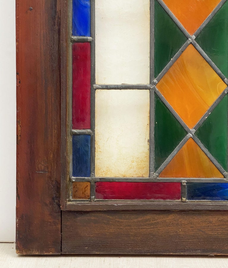 Large Wm. Youngers Ales Stained Glass Pub Sign from Scotland For Sale ...