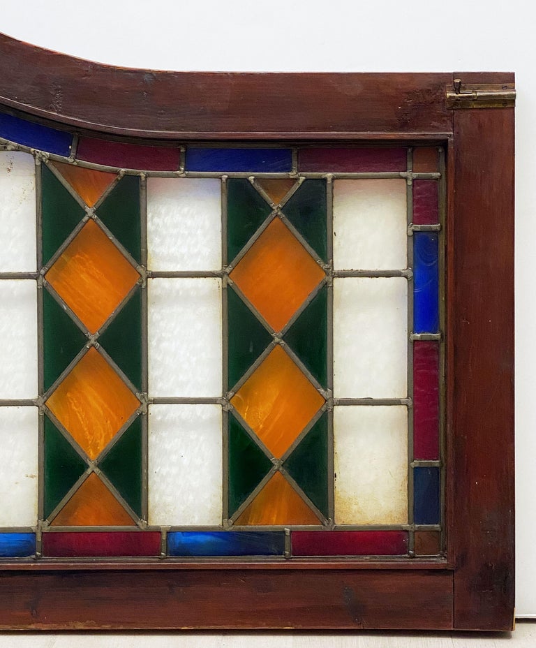 Large Wm. Youngers Ales Stained Glass Pub Sign from Scotland For Sale ...