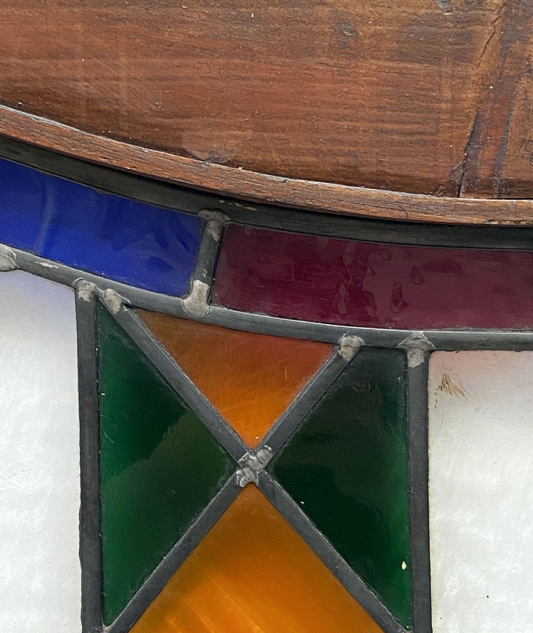 Large Wm. Youngers Ales Stained Glass Pub Sign from Scotland For Sale ...