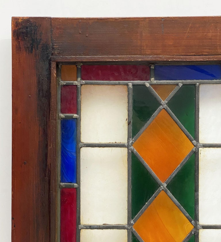 Large Wm. Youngers Ales Stained Glass Pub Sign from Scotland For Sale ...