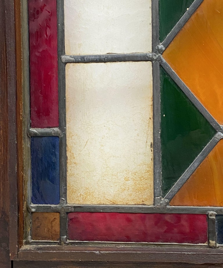 Large Wm. Youngers Ales Stained Glass Pub Sign from Scotland For Sale ...