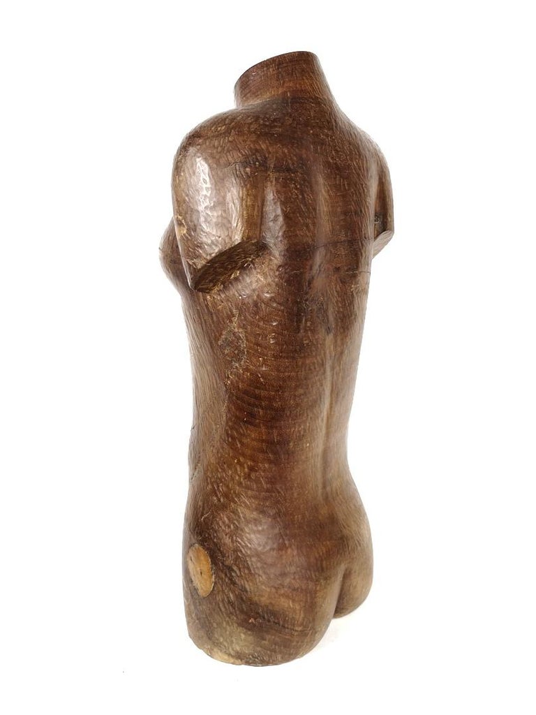 Large Woman Torso by Artist Laszlo Feldman, 1970s For Sale at 1stDibs