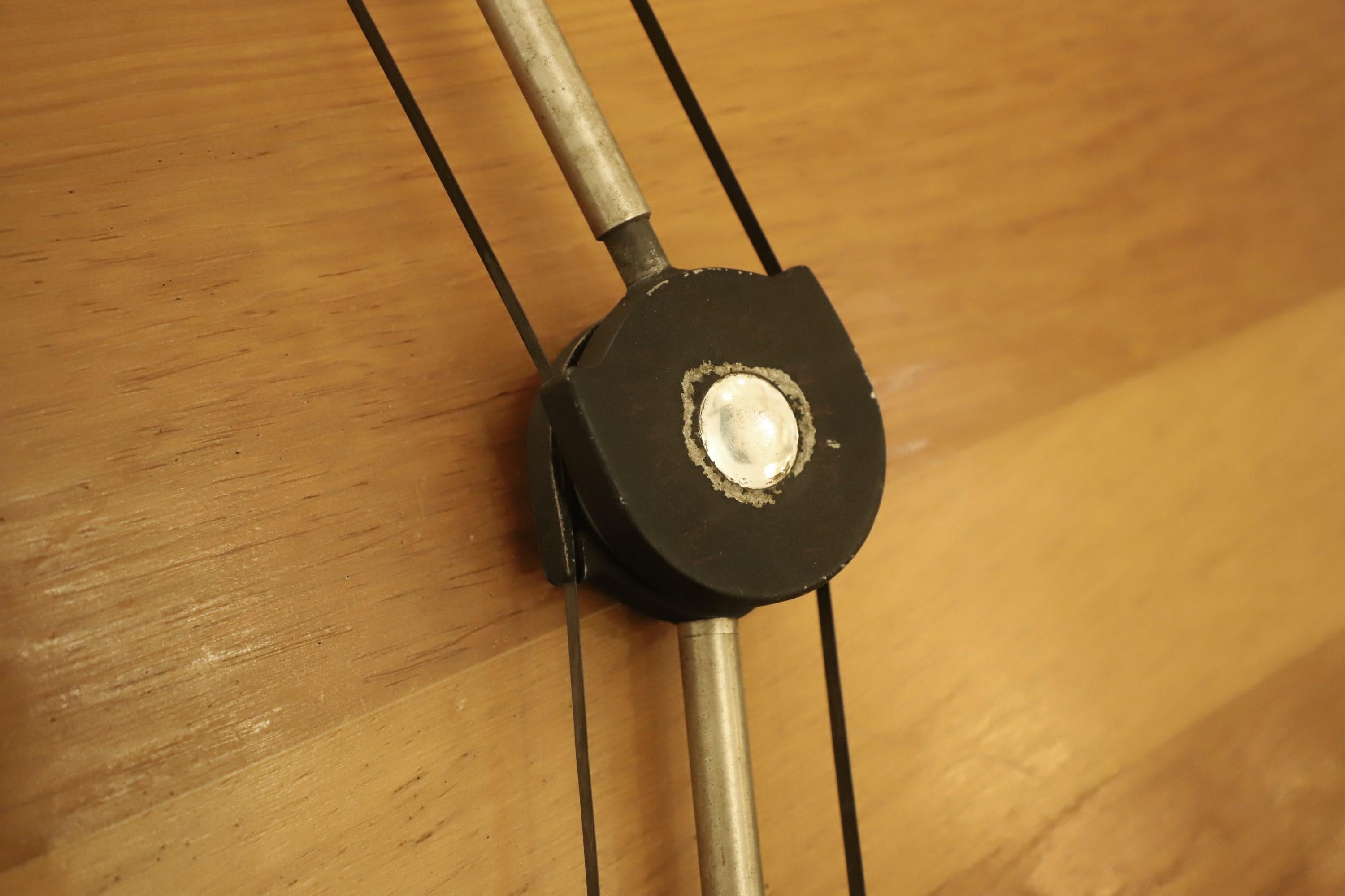 Large Wood Drafting Table Adjust Wheel Cast Iron Base For Sale at 1stDibs