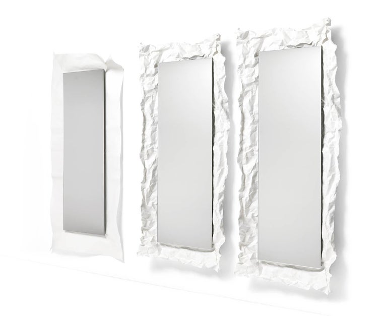 Large Wow Mirror in White by Uto Balmoral and Mogg For Sale at 1stDibs ...