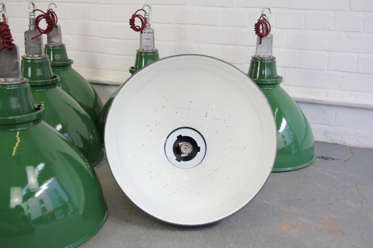 Large WW2 Munitions Factory Pendant Lights by Thorlux at 1stDibs | ww2 ...